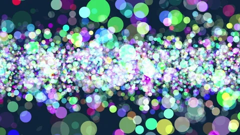 4k Animated Particles. Looped Background | Stock Video | Pond5
