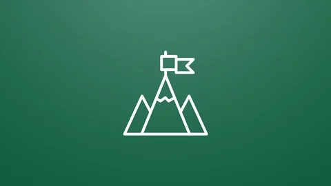 Achievable Icon Stock Footage ~ Royalty Free Stock Videos | Pond5