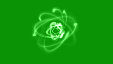 4K animation of the atom proton with the... | Stock Video | Pond5