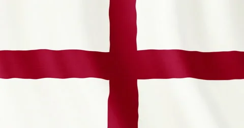 4k animation background with flag of Eng... | Stock Video | Pond5