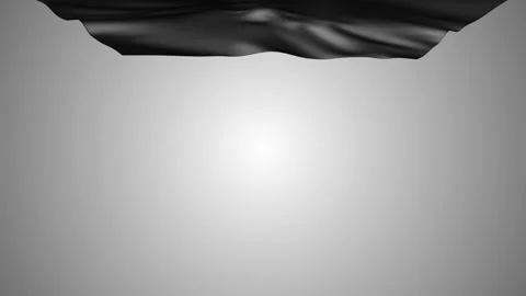 4K Animation of Black Cloth Fabric Falli... | Stock Video | Pond5