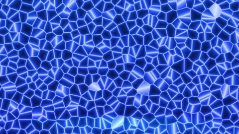 4K animation of blue patterns of differe... | Stock Video | Pond5