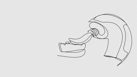4k animation of brushing teeth | Stock Video | Pond5