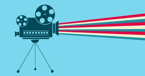 4K Animation of Camera - Light Effect | Stock Video | Pond5