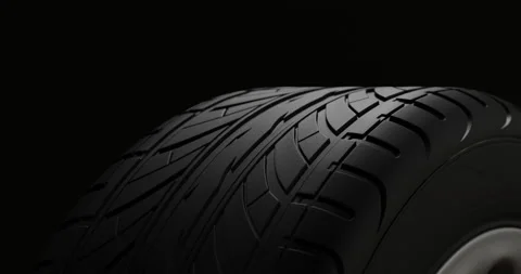 4K Animation. Car rim rotate. Close up p... | Stock Video | Pond5