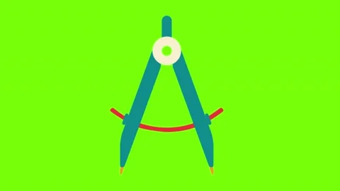 4K animation of a compass on a green scr... | Stock Video | Pond5