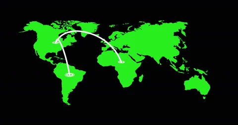 4K Animation of the distribution network... | Stock Video | Pond5