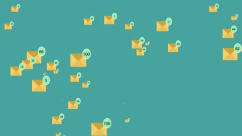 4K Animation of Email envelope with auto... | Stock Video | Pond5