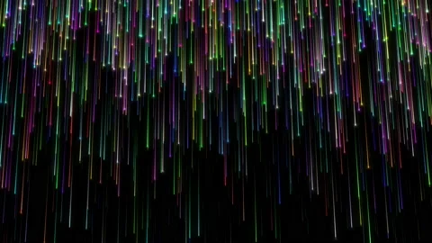 4K Animation of falling bright particles... | Stock Video | Pond5