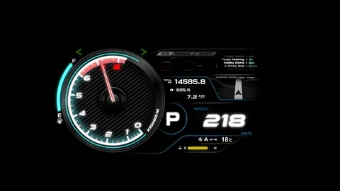 Dashboard Rpm Speed Stock Videos – Royalty-Free HD & 4K Videos | Pond5