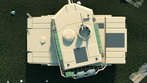 War Tank Top View Stock Video Footage | Royalty Free War Tank Top View ...