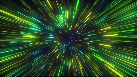 4K Animation Loop Colorful Speed Lines B... | Stock Video | Pond5
