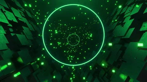 4K Animation Loop Futuristic Sci Fi abst... | Stock Video | Pond5