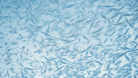 4K Animation of melting ice on window on... | Stock Video | Pond5