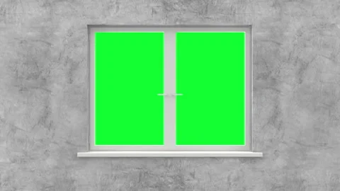 Green Screen Window Stock Footage ~ Royalty Free Stock Videos | Pond5