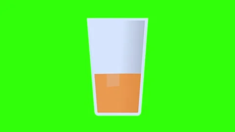 4K Animation of Orange Juice Pouring Int... | Stock Video | Pond5