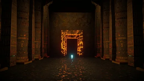 4K Animation Psychedelic Ancient Egypt P... | Stock Video | Pond5