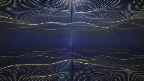 4k animation of reflection abstract spac... | Stock Video | Pond5