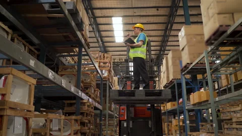 Standing Forklifts Stock Videos – Royalty-Free HD & 4K Videos | Pond5
