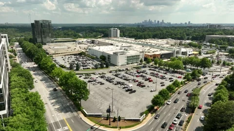 4k Atlanta Georgia Lenox Mall Aerial Dro... | Stock Video | Pond5