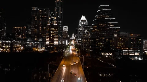 Austin Texas Skyline Stock Video Footage | Royalty Free Austin Texas ...
