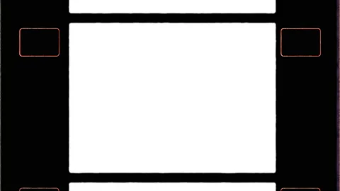 4K Authentic 16mm Film Frame with Sprock... | Stock Video | Pond5