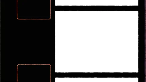 4K Authentic 8mm Film Frame with Sprocke... | Stock Video | Pond5