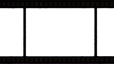 4K Authentic IMAX Film Frame with Sprock... | Stock Video | Pond5