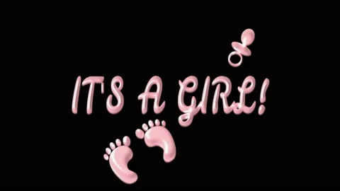 4K Baby Gender Reveal Video / Intro - It... | Stock Video | Pond5