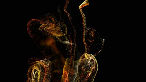 4k background, animation of complex part... | Stock Video | Pond5