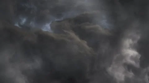 4k background, storm clouds inside cumul... | Stock Video | Pond5