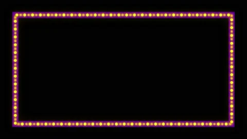 4K Backgrounds of light board sign light... | Stock Video | Pond5