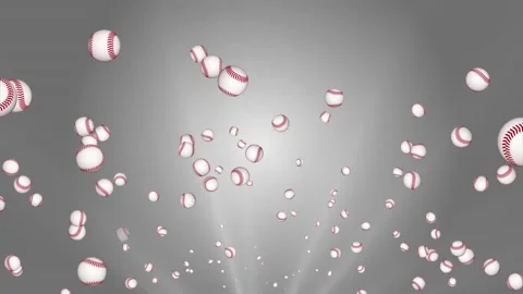 4K Baseball ball throw in Motion on Gree... | Stock Video | Pond5