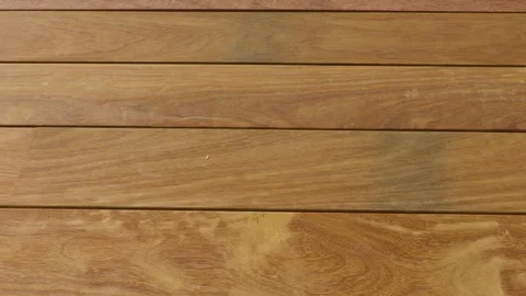 4K Beautiful Light Wooden Deck Floor | Stock Video | Pond5