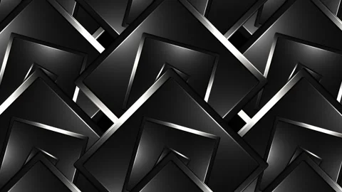 4k Black Metallic Patterns. Looped Backg... | Stock Video | Pond5