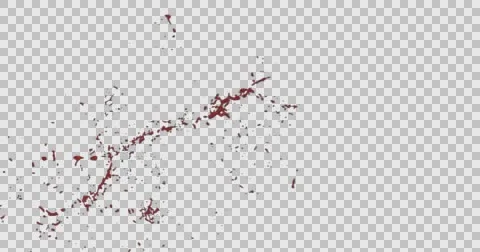 4k Blood Burst Motion Blur (With Alpha) ... | Stock Video | Pond5