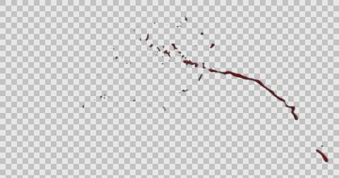 4k Blood Burst Motion Blur (With Alpha) ... | Stock Video | Pond5