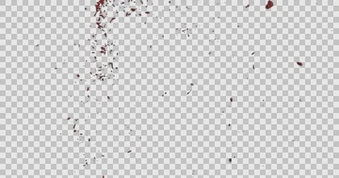 4k Blood Burst Motion Blur (With Alpha) ... | Stock Video | Pond5