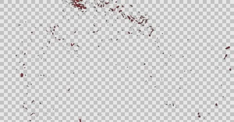 Blood Splatter Alpha Stock Video Footage | Royalty Free Blood Splatter ...