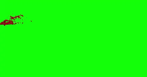 Blood Green Screen Stock Video Footage | Royalty Free Blood Green ...