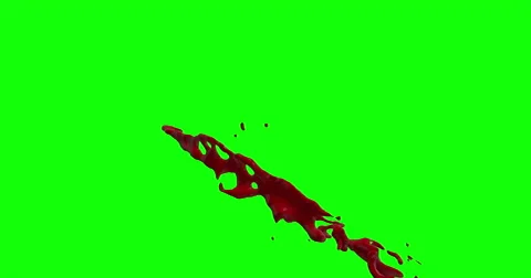 Blood Green Screen Stock Video Footage | Royalty Free Blood Green ...