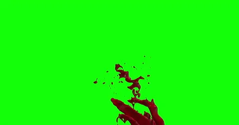 Blood Green Screen Stock Video Footage | Royalty Free Blood Green ...