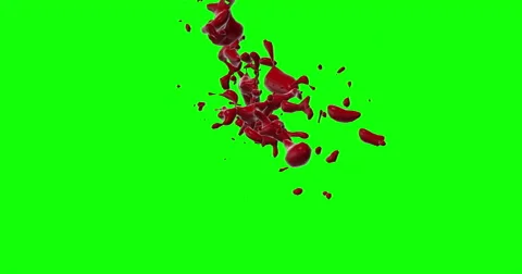 Blood Green Screen Stock Video Footage | Royalty Free Blood Green ...