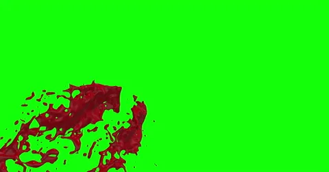 Blood Green Screen Stock Video Footage | Royalty Free Blood Green ...