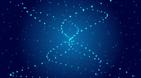 4k, blue abstract loop background | Stock Video | Pond5