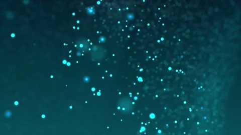 4K Blue Particles Background | Stock Video | Pond5