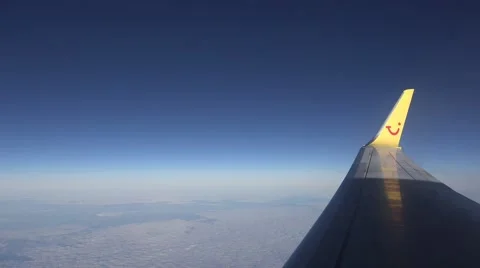 4k Boeing 737-800 aeroplane window seat ... | Stock Video | Pond5