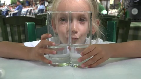 4K Bored Little Girl Child Portrait Face... | Stock Video | Pond5