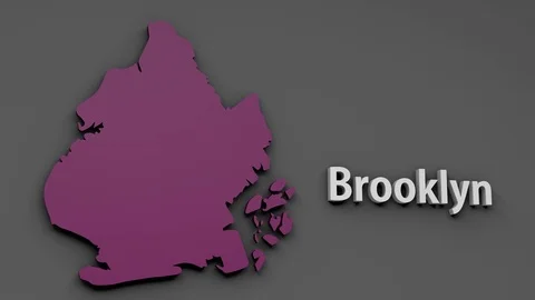 Map Of Brooklyn Stock Footage ~ Royalty Free Stock Videos | Pond5