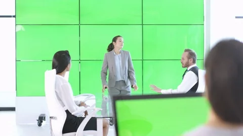 4K Business management team in a meeting... | Stock Video | Pond5